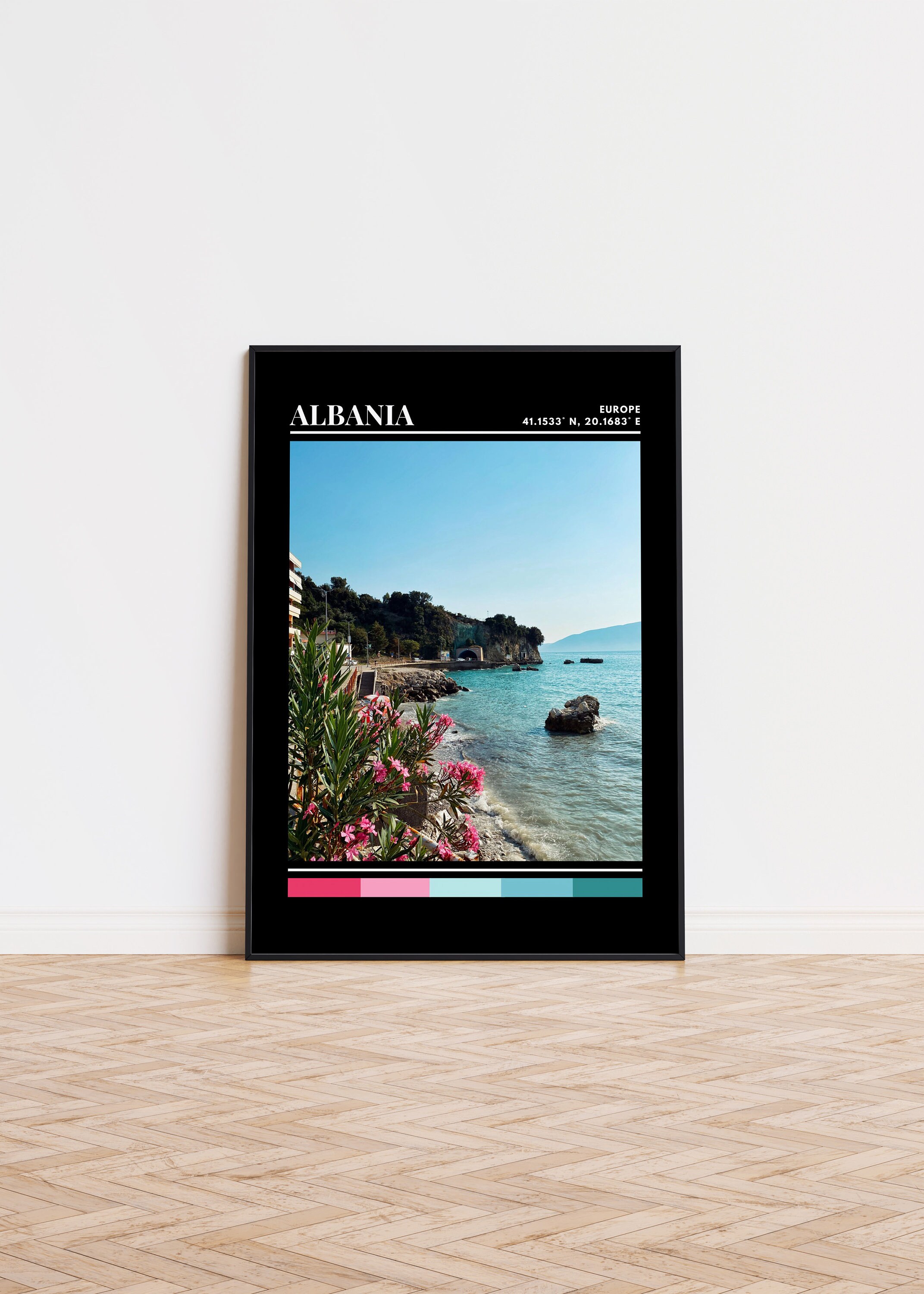 Albania Poster, Albania Print, Albania Art, Albania Travel Poster ...