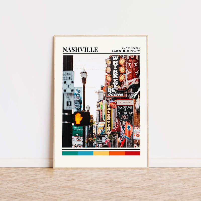 Nashville Art - Etsy