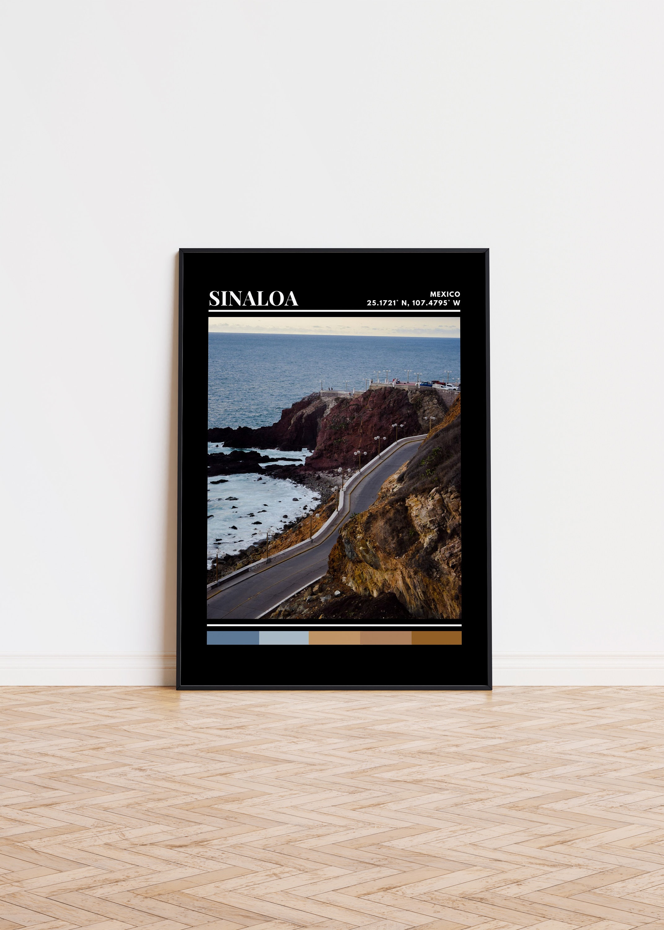 Sinaloa Poster, Sinaloa Print, Sinaloa Art, Sinaloa Travel Poster ...