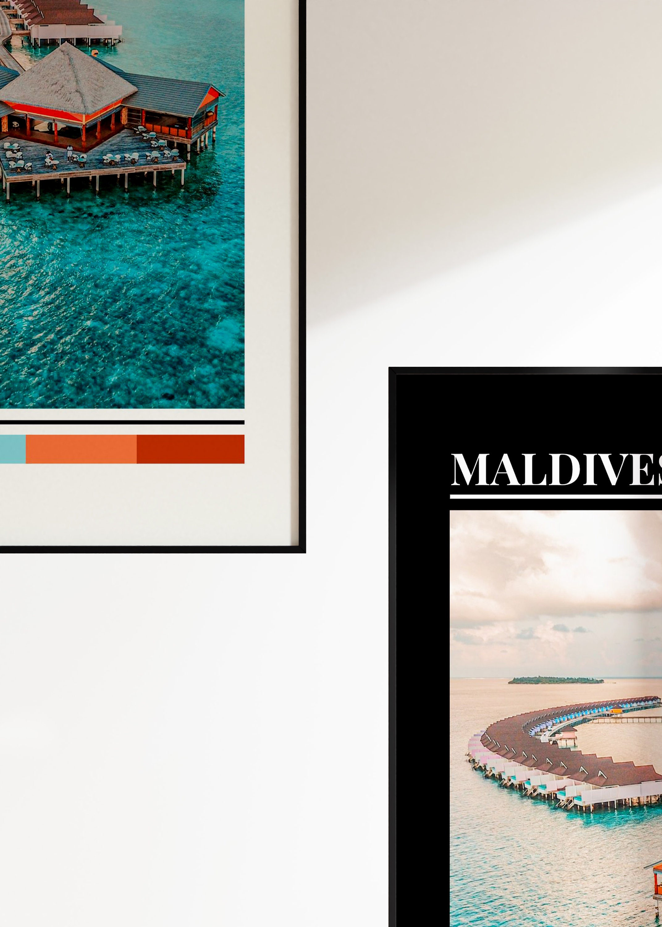 Maldives Poster Maldives Print Maldives Art Maldives Travel - Etsy