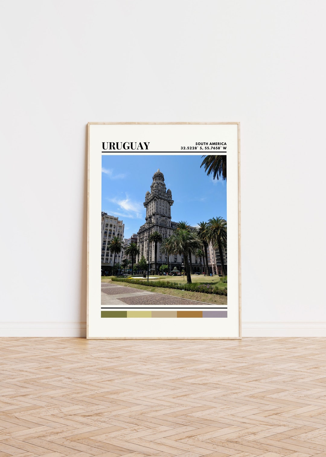 Uruguay Poster, Uruguay Print, Uruguay Art, Uruguay Travel Poster ...