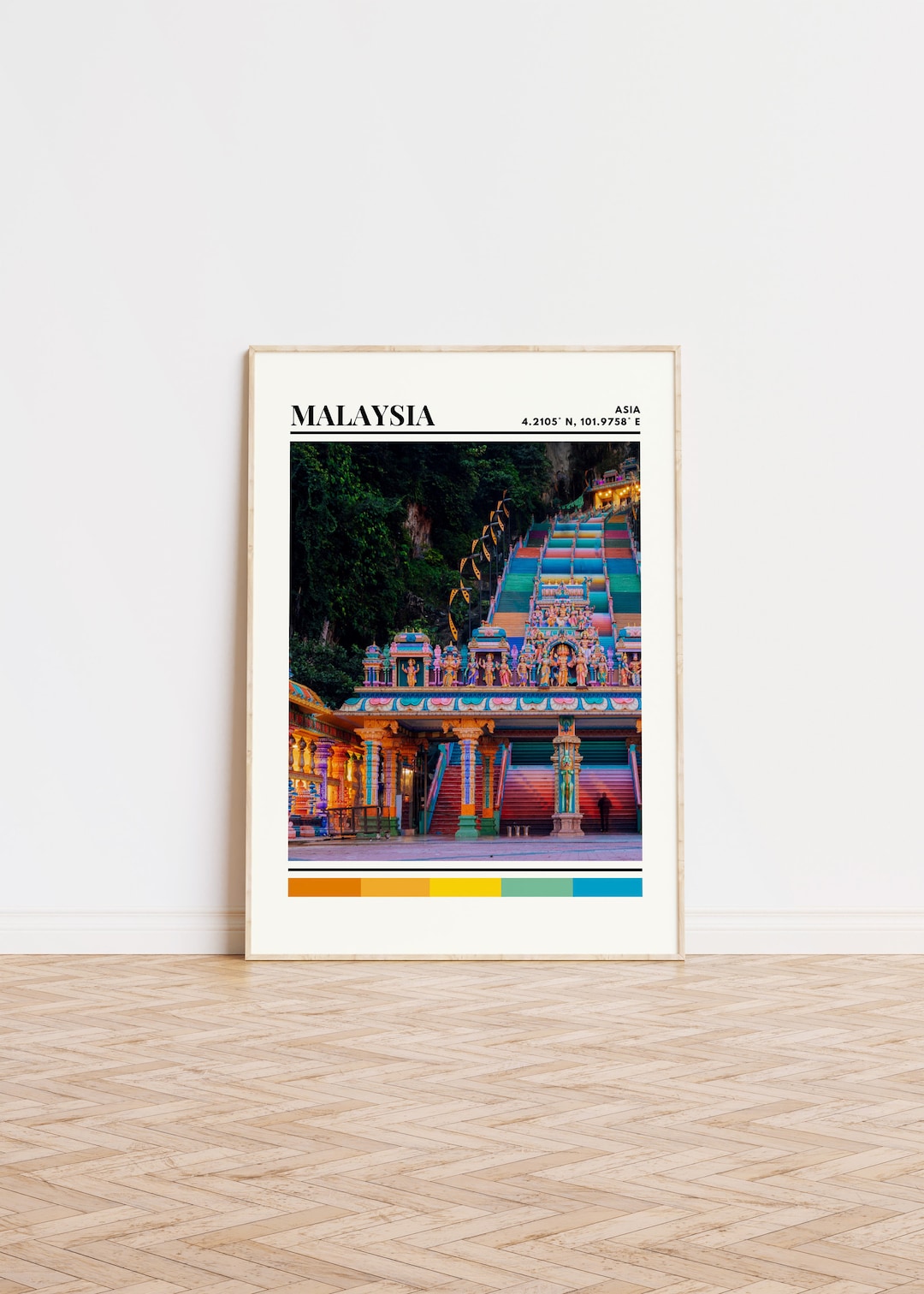 Malaysia Poster, Malaysia Print, Malaysia Art, Malaysia Travel Poster ...