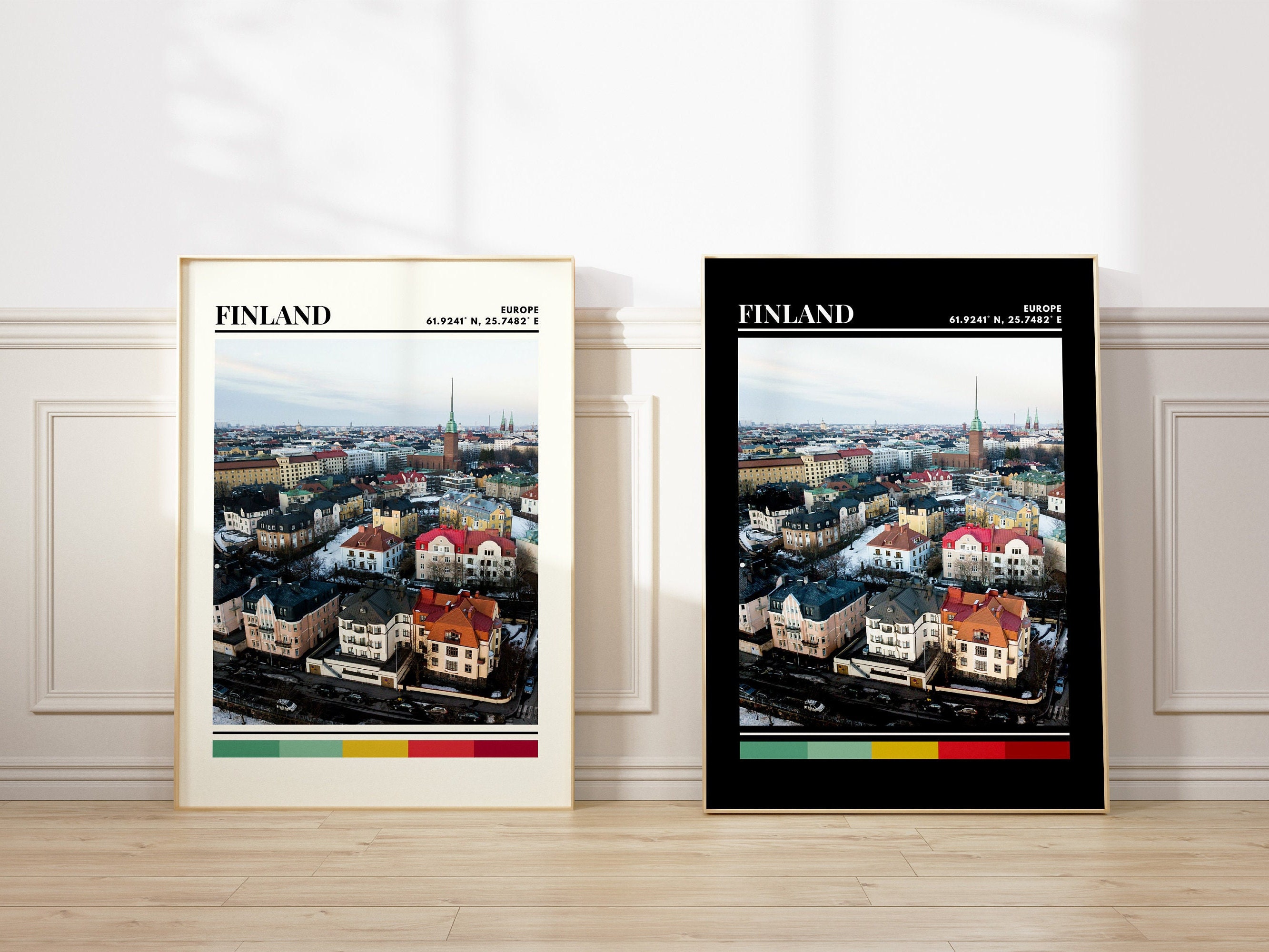 Finland Poster Finland Print Finland Art Finland Travel - Etsy