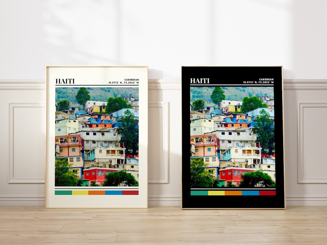 Haiti Poster Haiti Print Haiti Art Haiti Travel Poster - Etsy