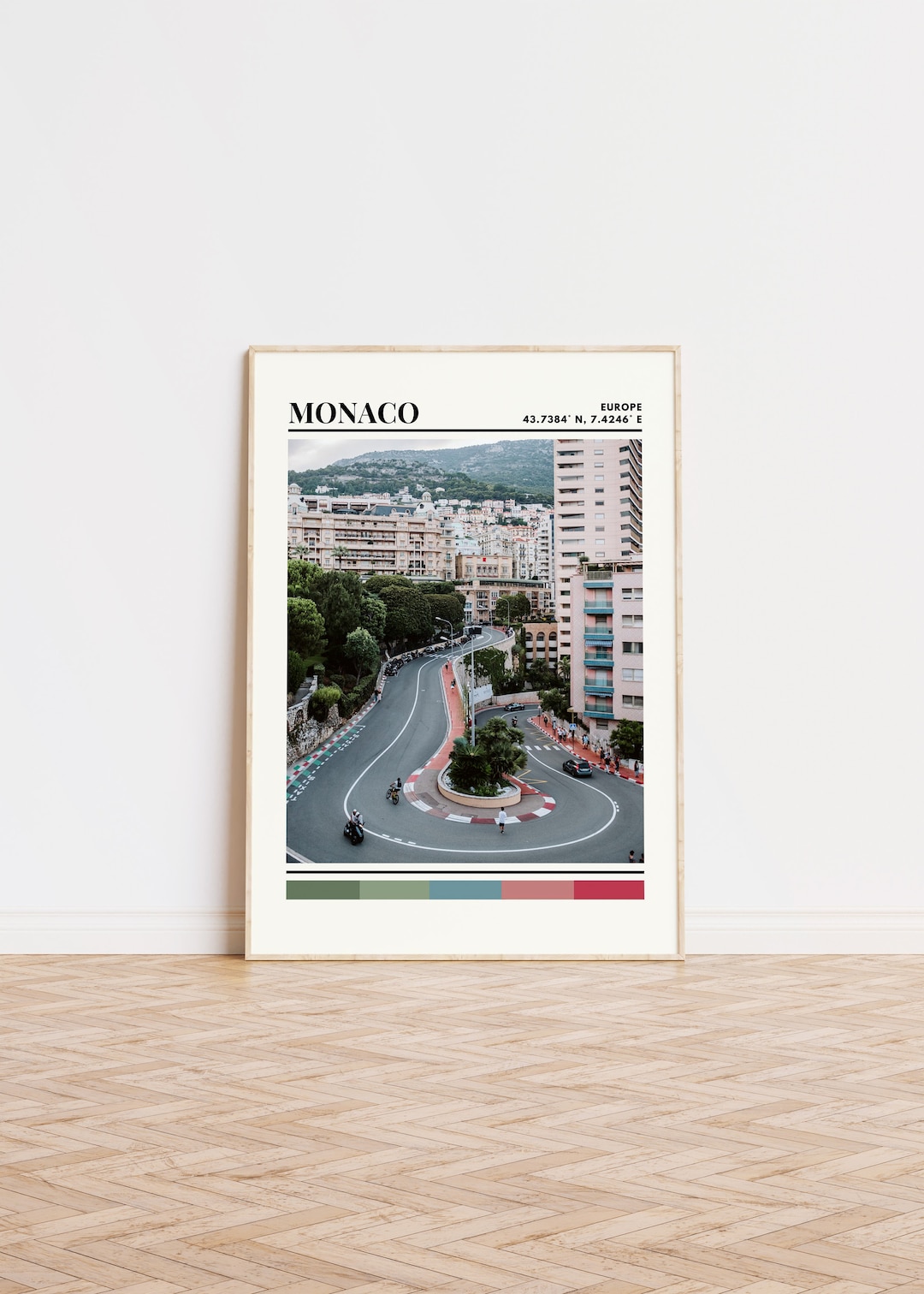 Monaco Poster, Monaco Print, Monaco Art, Monaco Travel Poster, Monaco Wall Decor, Monaco Gift ...