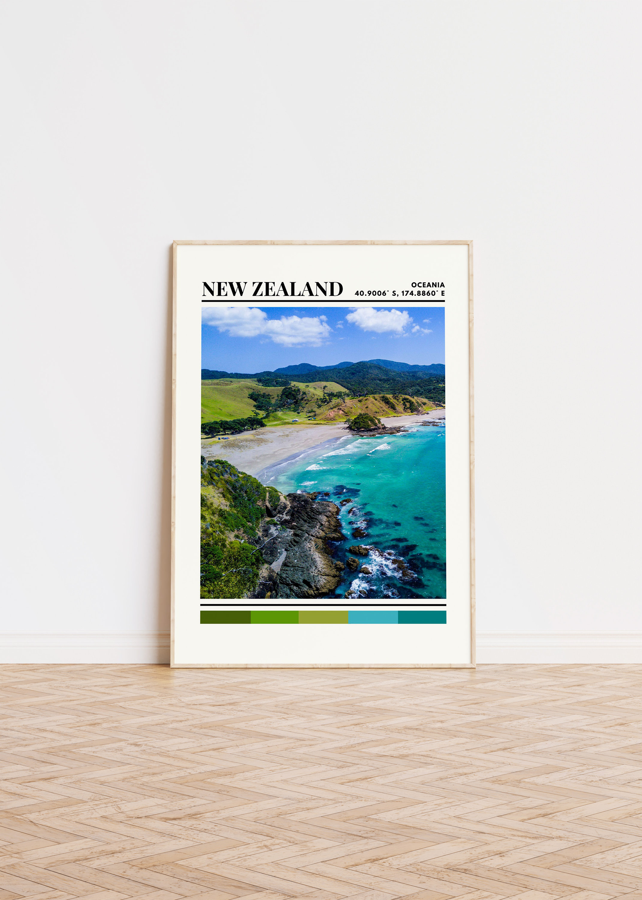 New Zealand Poster New Zealand Print New Zealand Art New - Etsy