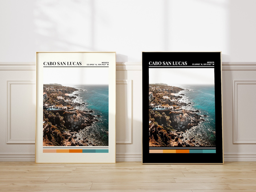 Cabo San Lucas Poster Cabo Print Cabo Art Cabo Travel - Etsy