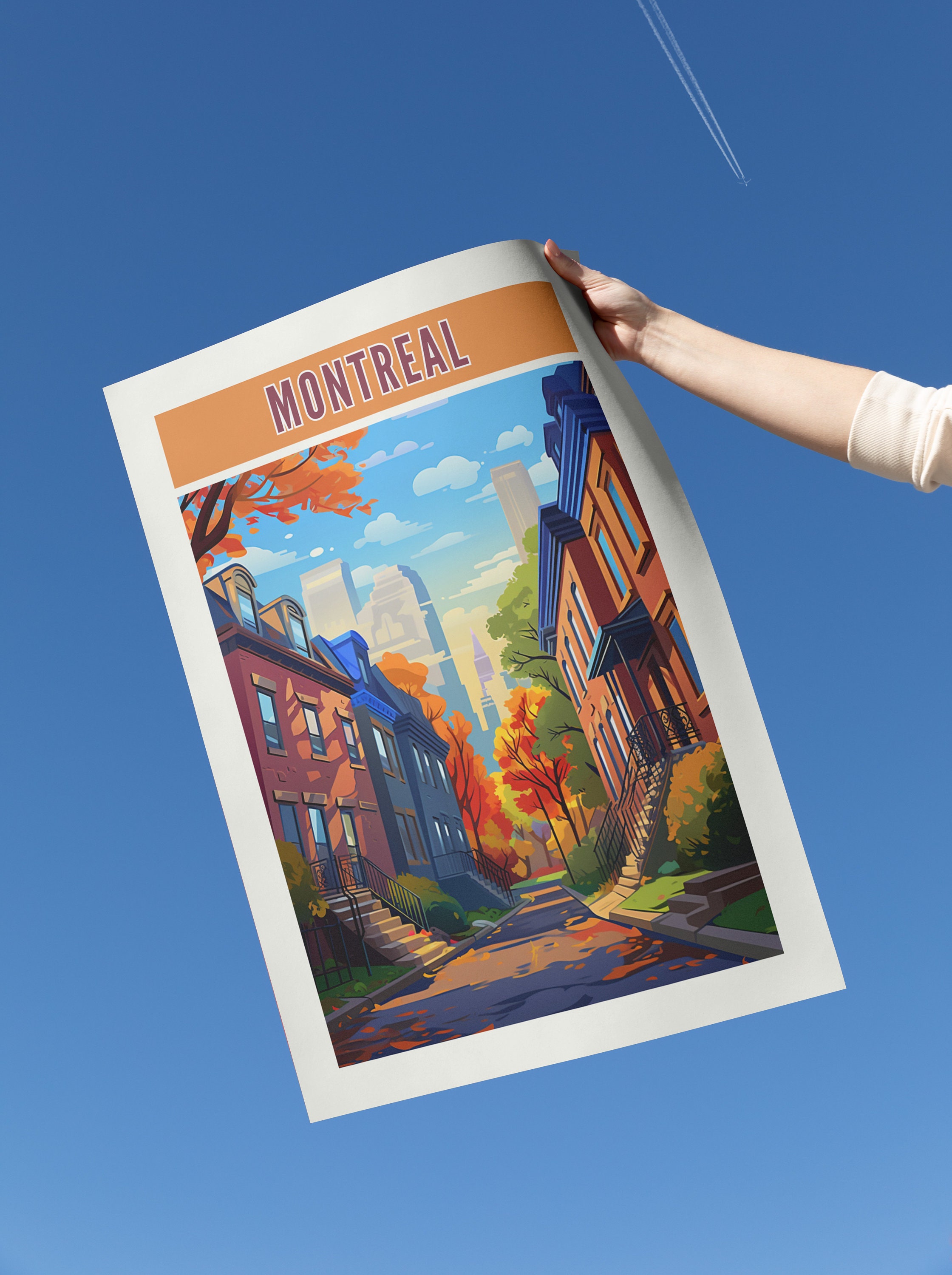 Montreal Travel Poster, Montreal Print, Montreal Wall Art, Montreal ...