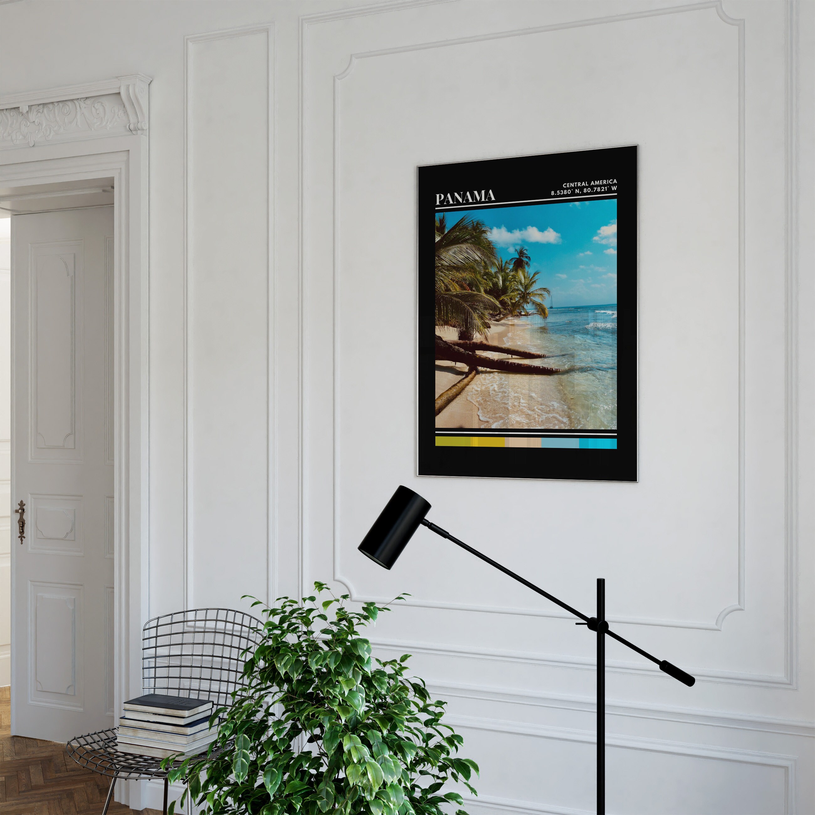 Cartel de Panamá, impresión de Panamá, arte de Panamá, cartel de viaje ...