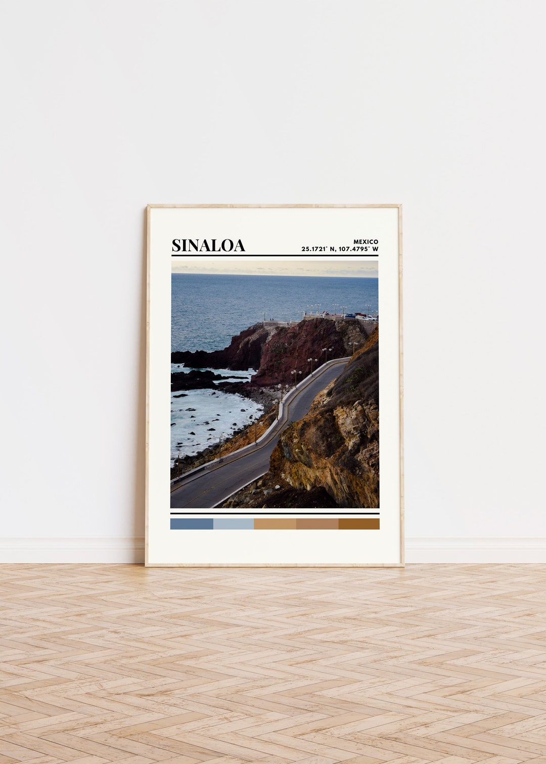 Sinaloa Poster, Sinaloa Print, Sinaloa Art, Sinaloa Travel Poster ...