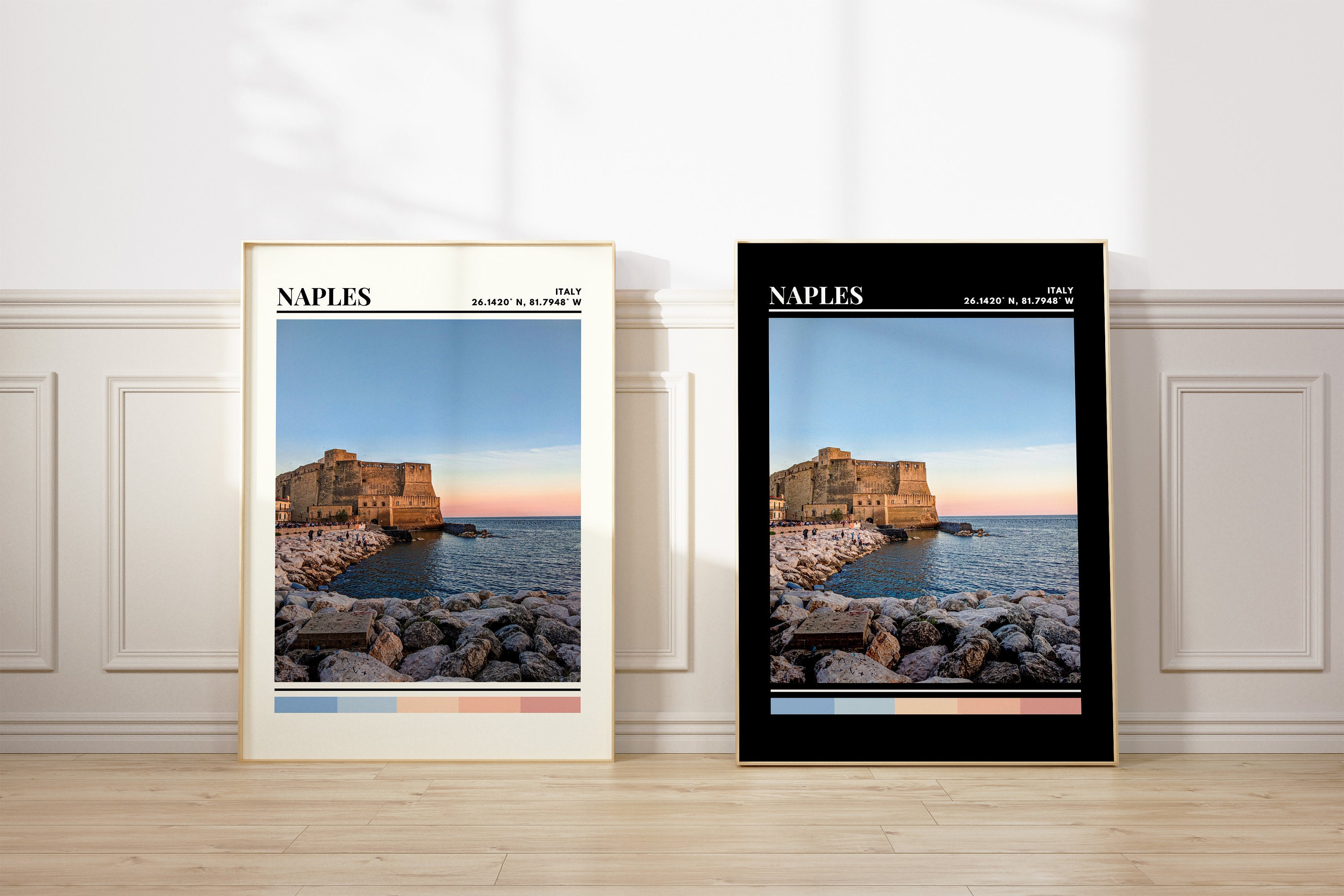 Naples Poster, Naples Print, Naples Art, Naples Travel Poster, Naples ...