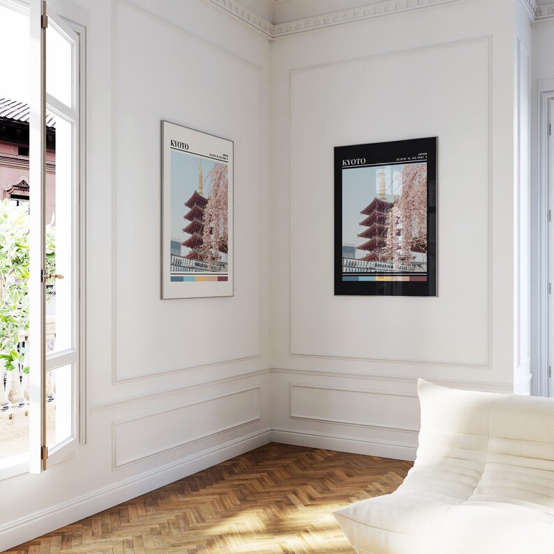 Kyoto Poster, Kyoto Print, Kyoto Art, Kyoto Travel Poster, Kyoto Wall ...