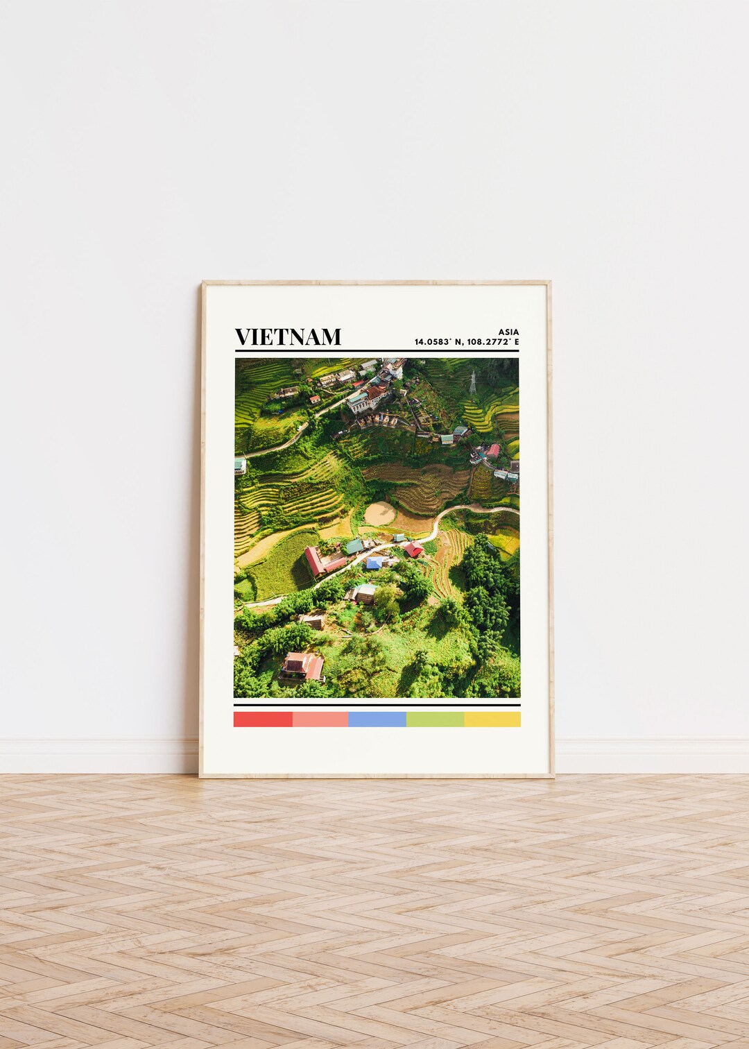 Vietnam Poster, Vietnam Print, Vietnam Art, Vietnam Travel Poster ...