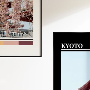 Kyoto Poster, Kyoto Print, Kyoto Art, Kyoto Travel Poster, Kyoto Wall ...