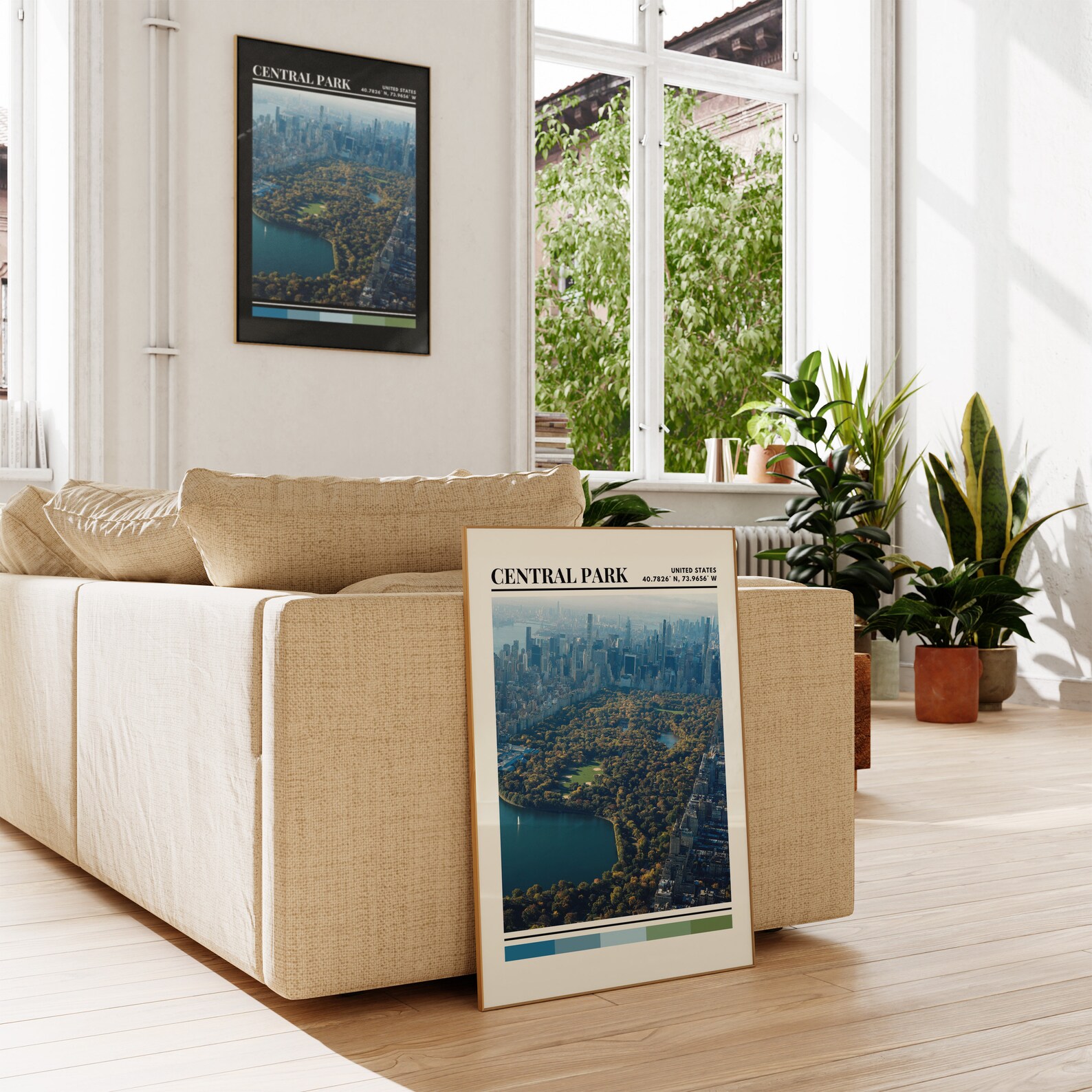 Central Park Poster, Central Park Print, Central Park Art, Central Park ...