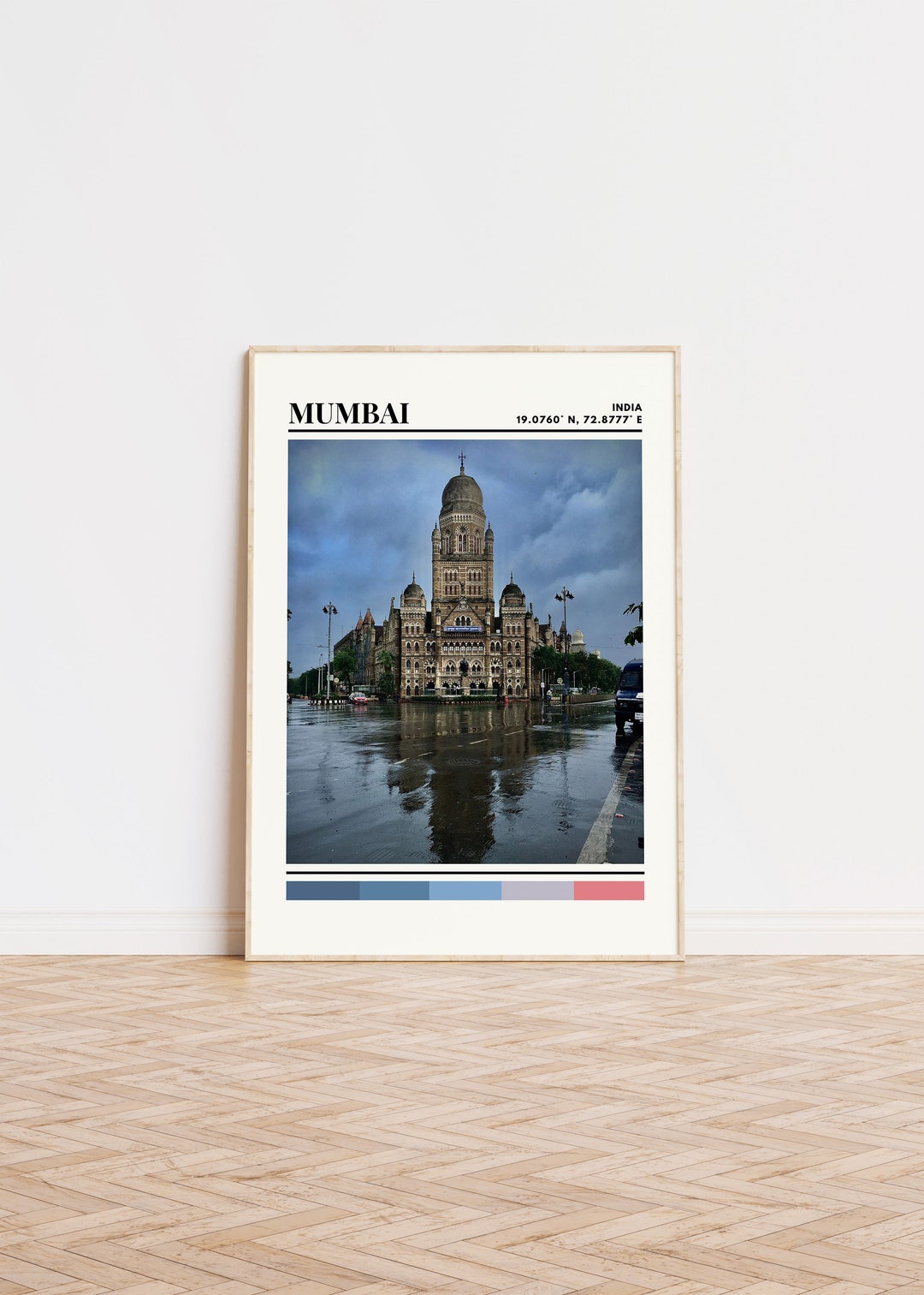 Mumbai Poster, Mumbai Print, Mumbai Art, Mumbai Travel Poster, Mumbai ...