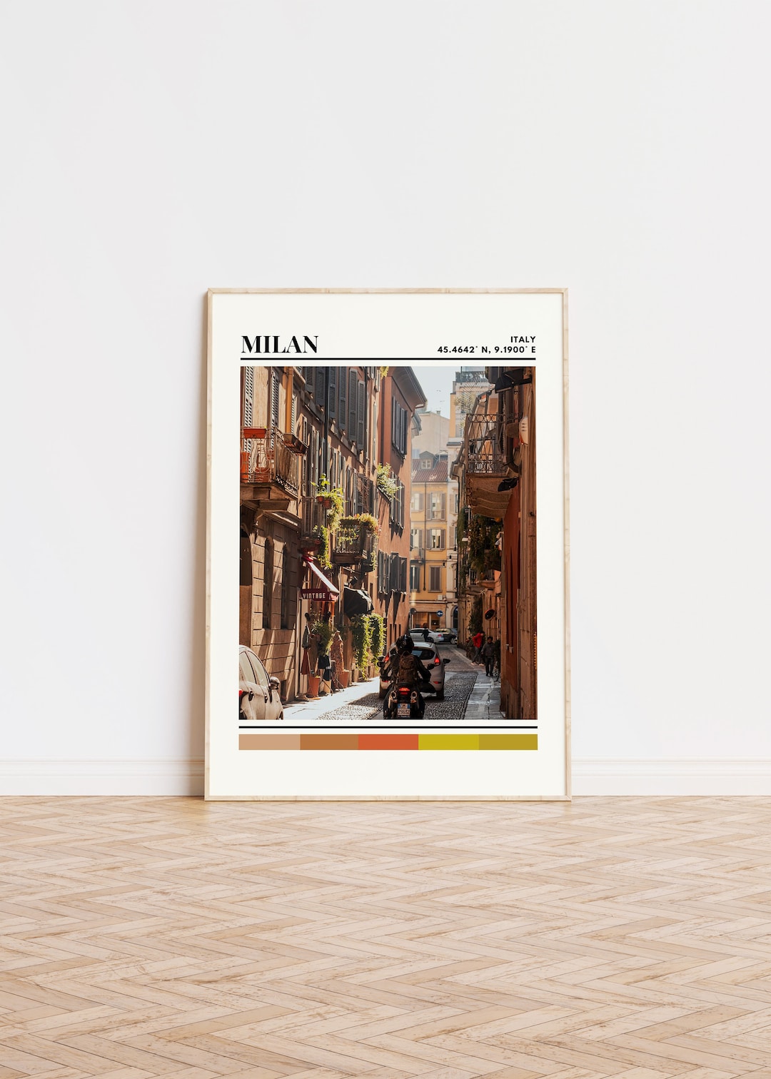 Milan Poster, Milan Print, Milan Art, Milan Travel Poster, Milan Wall ...