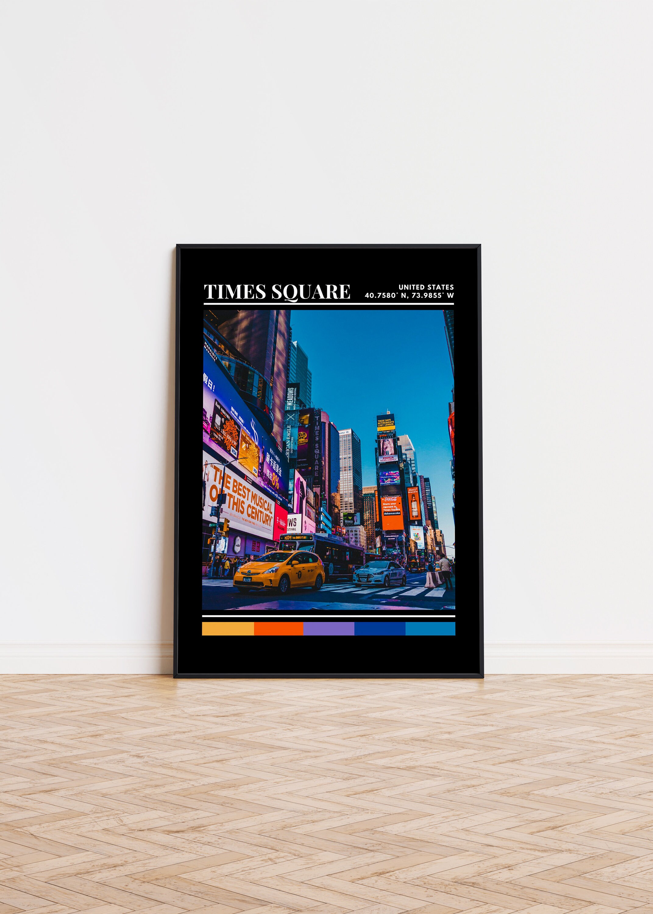Times Square Poster, Times Square Print, Times Square Art, Times Square ...