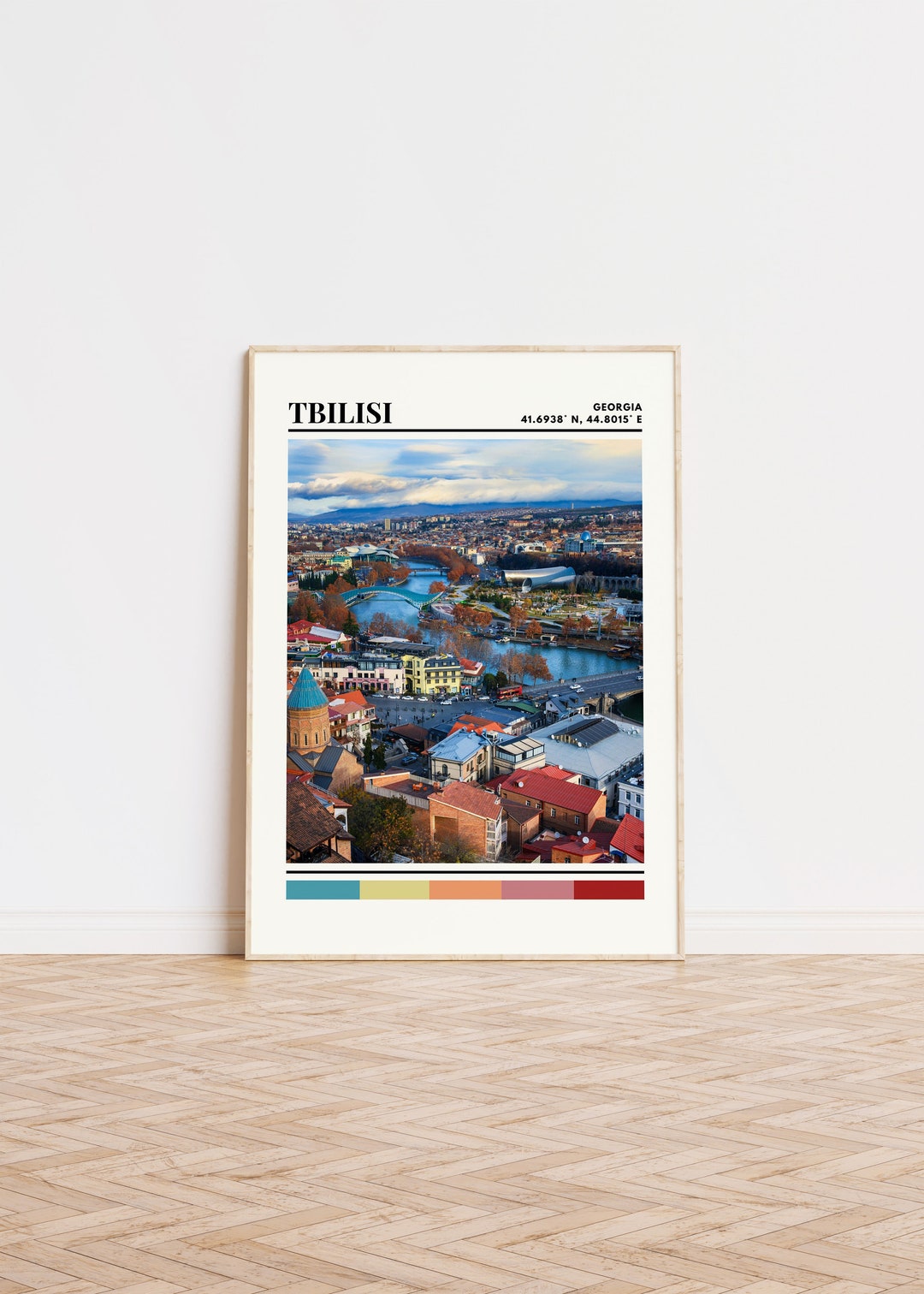 Tbilisi Poster, Tbilisi Print, Tbilisi Art, Tbilisi Travel Poster ...