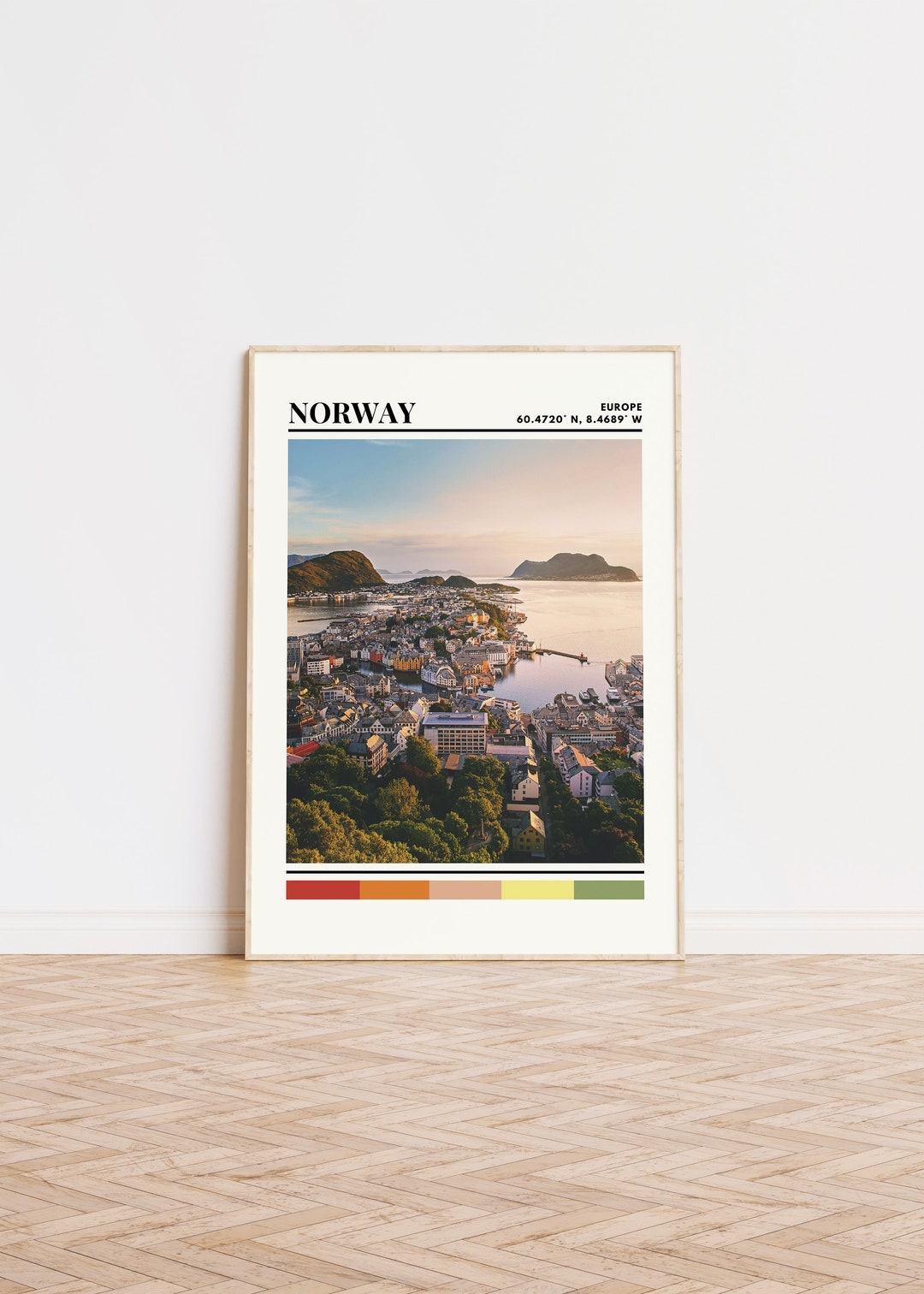 Norway Poster, Norway Print, Norway Art, Norway Travel Poster, Norway ...