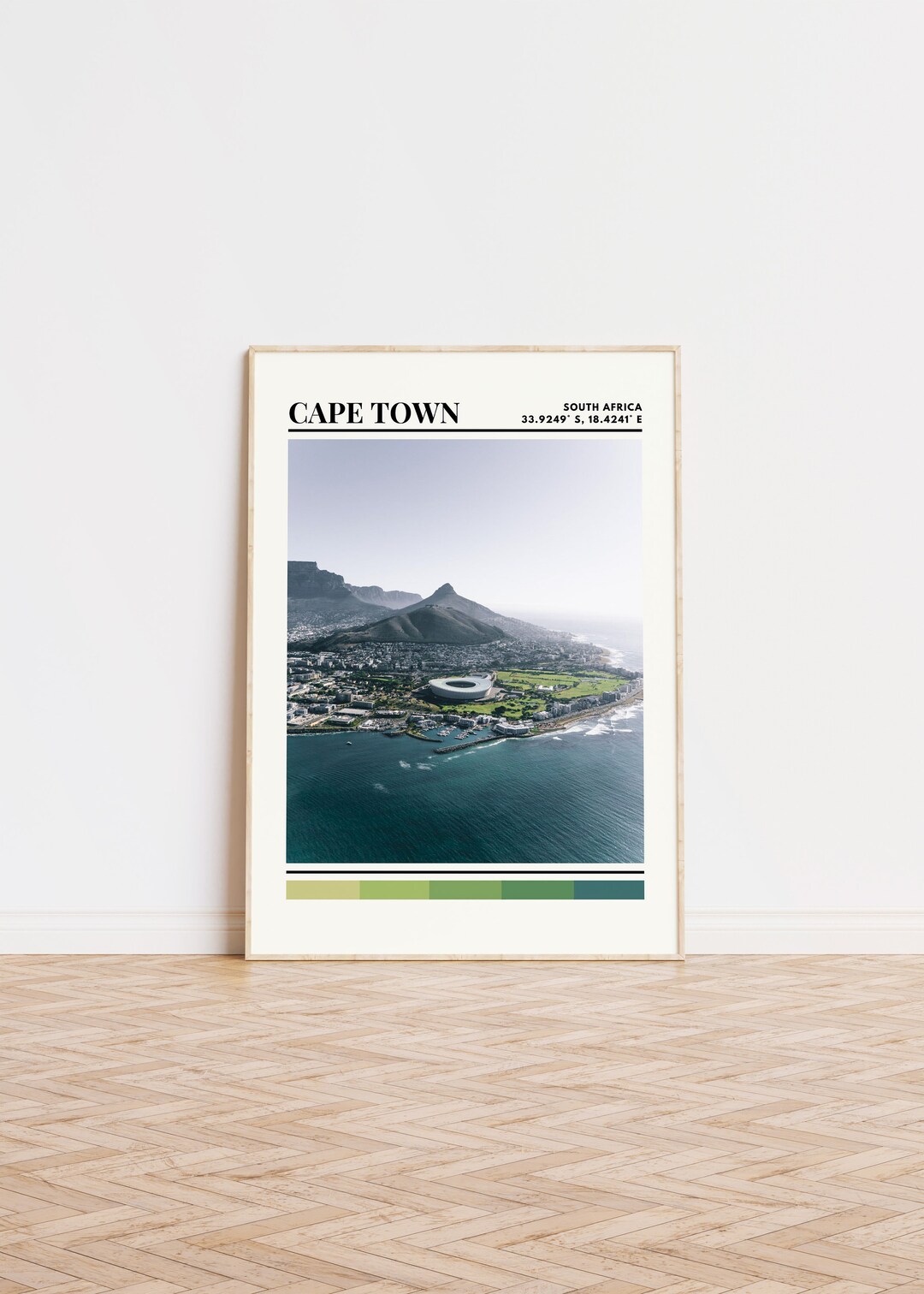 Cape Town Poster, Cape Town Print, Cape Town Art, Cape Town Travel ...
