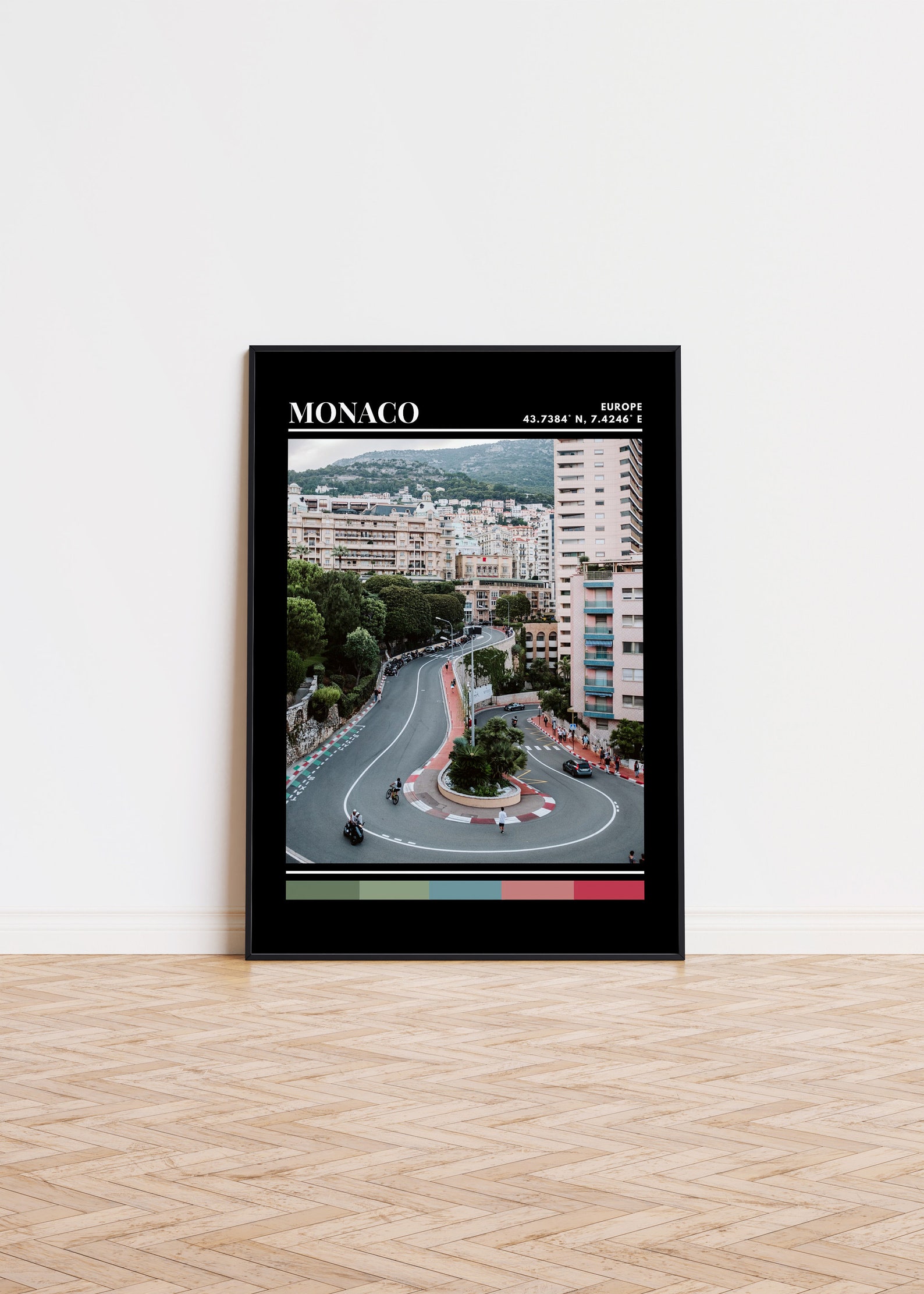Monaco Poster, Monaco Print, Monaco Art, Monaco Travel Poster, Monaco ...