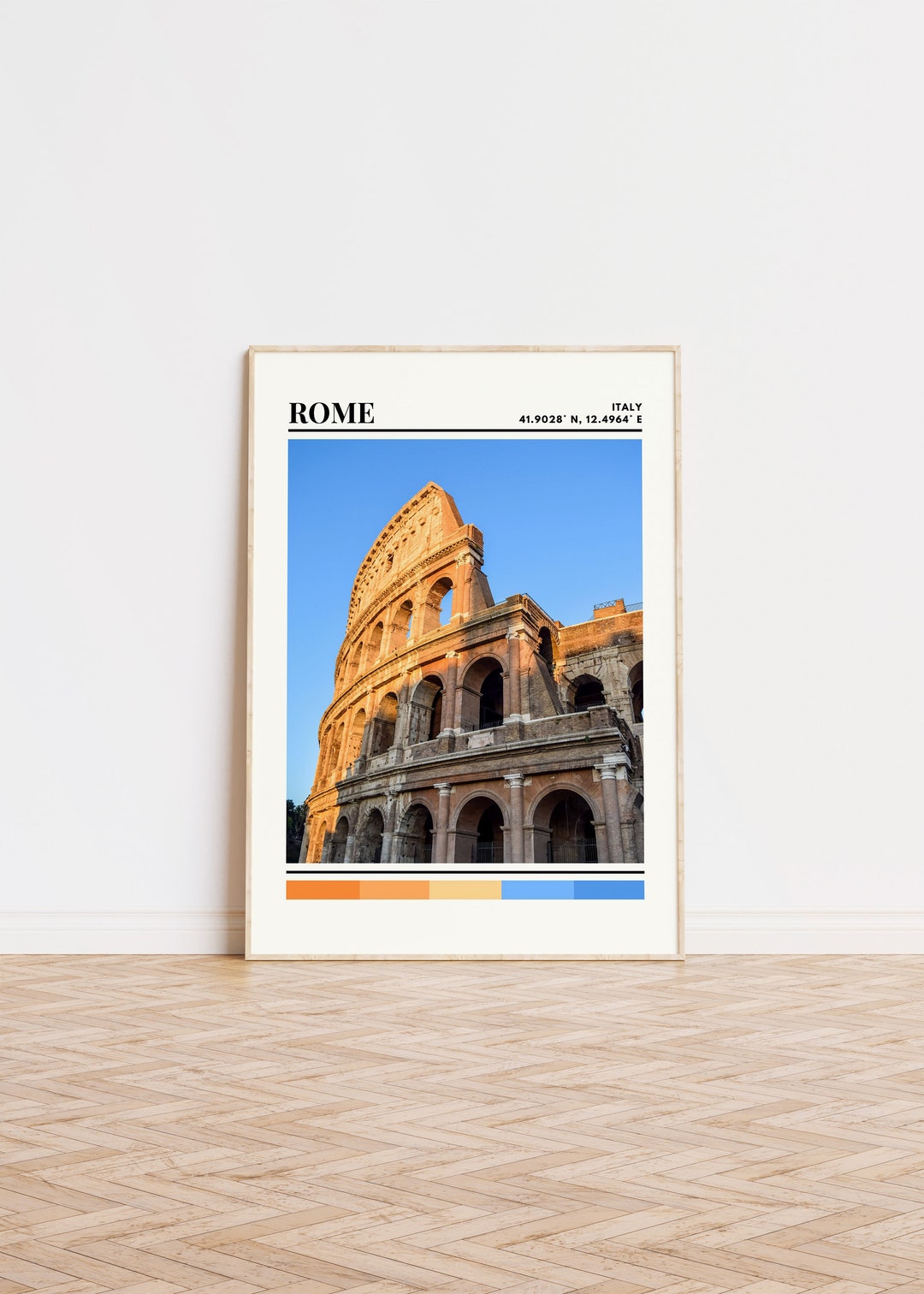 Rome Poster, Rome Print, Rome Art, Rome Travel Poster, Rome Wall Decor ...