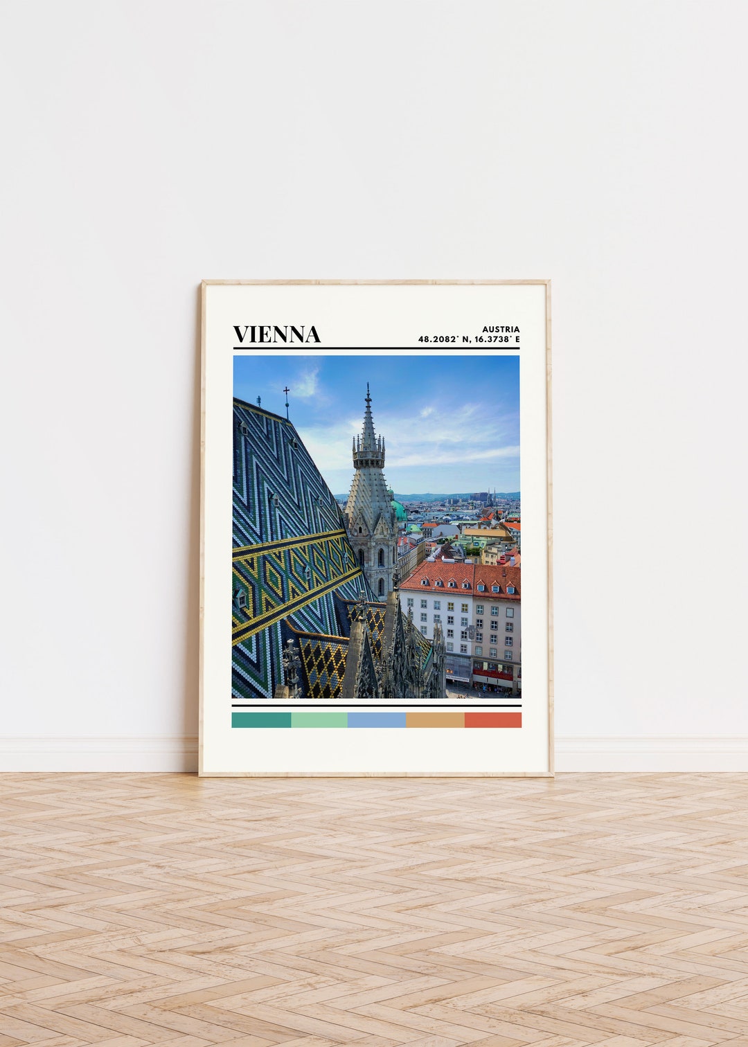 Vienna Poster, Vienna Print, Vienna Art, Vienna Travel Poster, Vienna ...