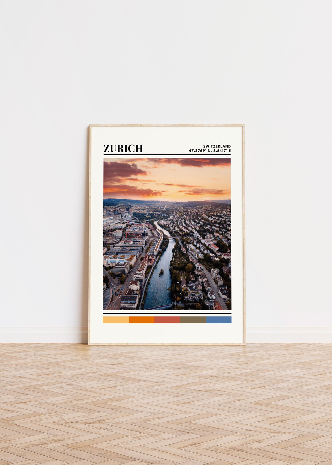 Zurich Poster, Zurich Print, Zurich Art, Zurich Travel Poster, Zurich ...