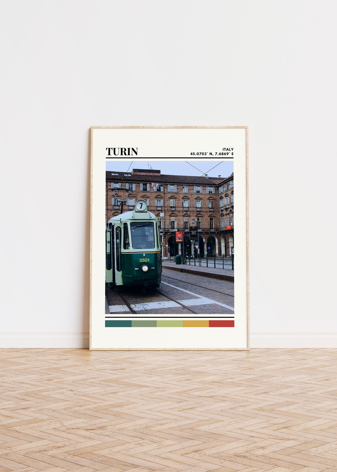 Turin Poster, Turin Print, Turin Art, Turin Travel Poster, Turin Wall ...
