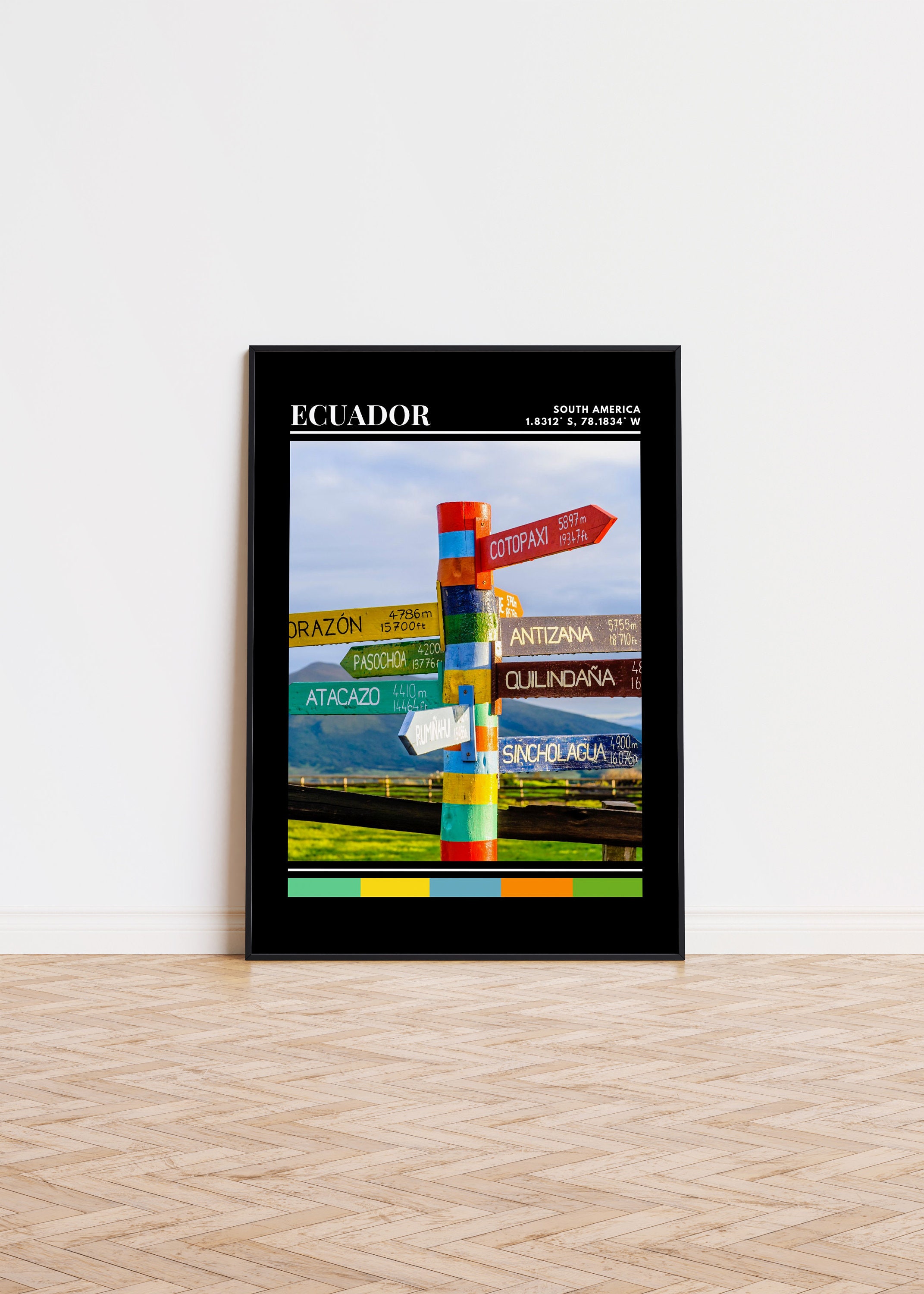 Ecuador Poster Ecuador Print Ecuador Art Ecuador Travel - Etsy