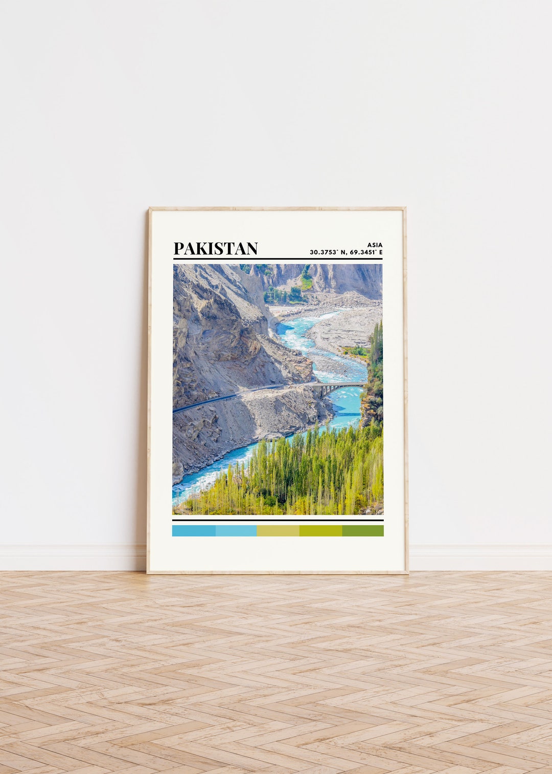 Pakistan Poster, Pakistan Print, Pakistan Art, Pakistan Travel Poster ...