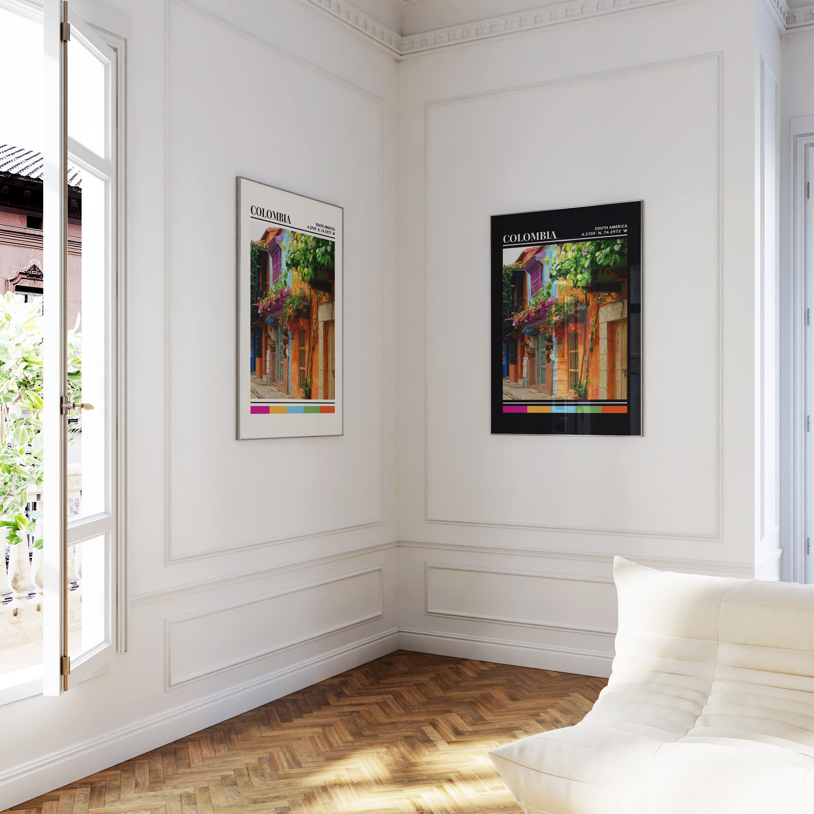 Colombia Poster, Colombia Print, Colombia Art, Colombia Travel Poster ...