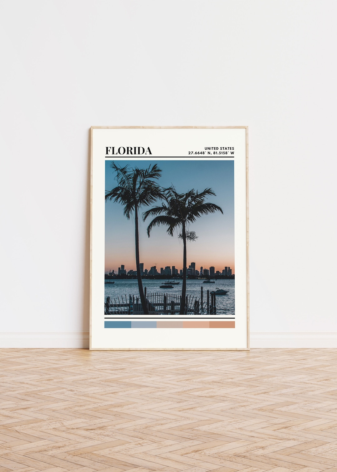 Florida Poster, Florida Print, Florida Art, Florida Travel Poster ...