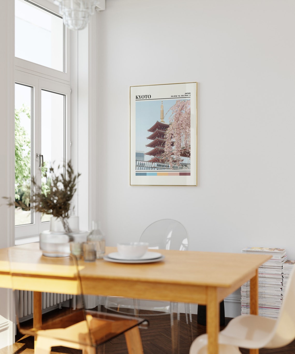 Kyoto Poster, Kyoto Print, Kyoto Art, Kyoto Travel Poster, Kyoto Wall ...