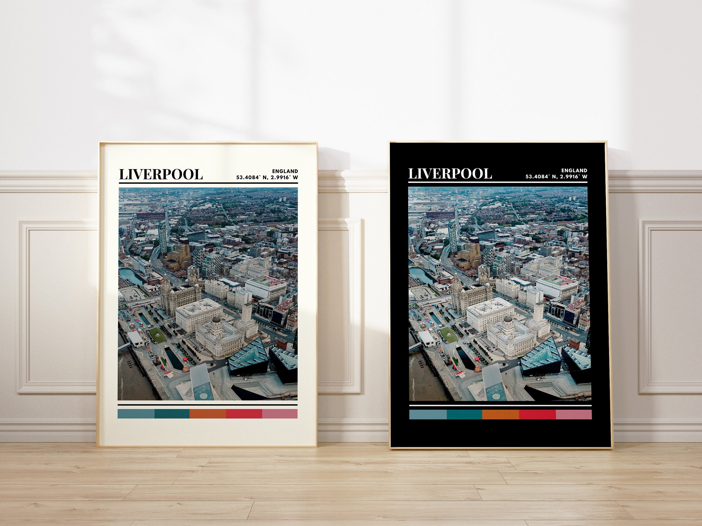 Liverpool Poster, Liverpool Print, Liverpool Art, Liverpool Travel ...