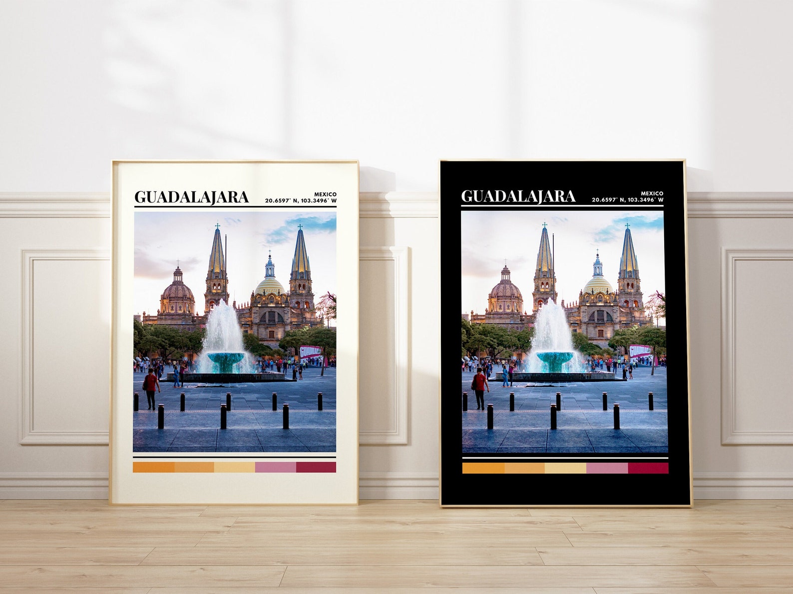 Guadalajara Print, Guadalajara Poster, Guadalajara Art, Guadalajara ...