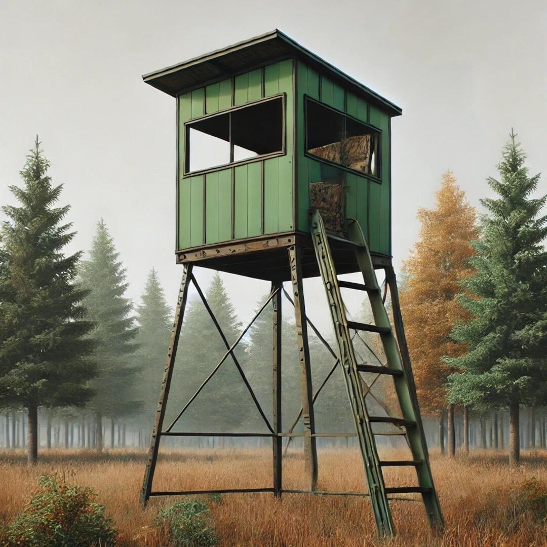 Deer Stand DIY Blueprints/ Instructions step by Step - Etsy