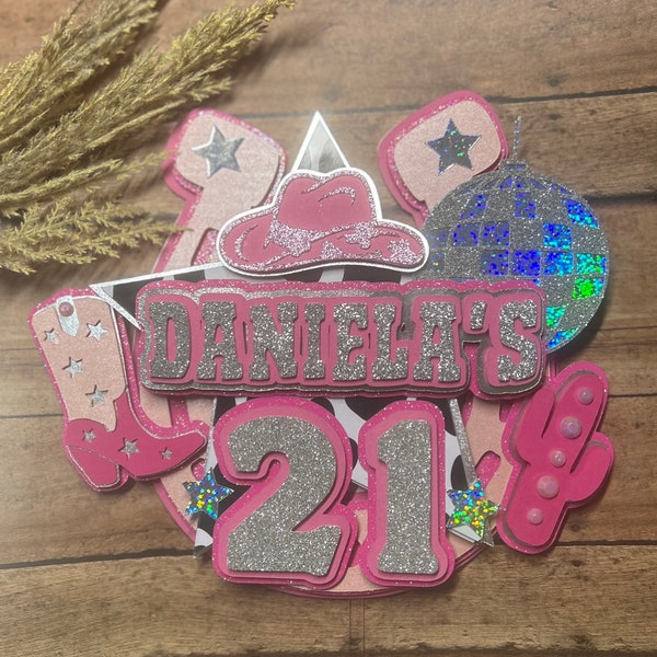 Disco Cowgirl Cake - Etsy