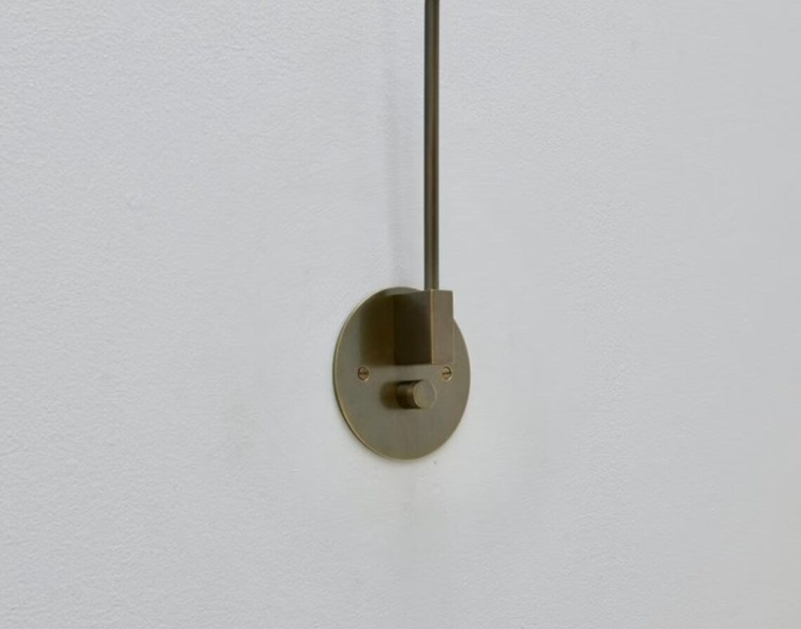 Handmade Swing Sconce - Italian Brass Sconce - Italian Light - Mi ...