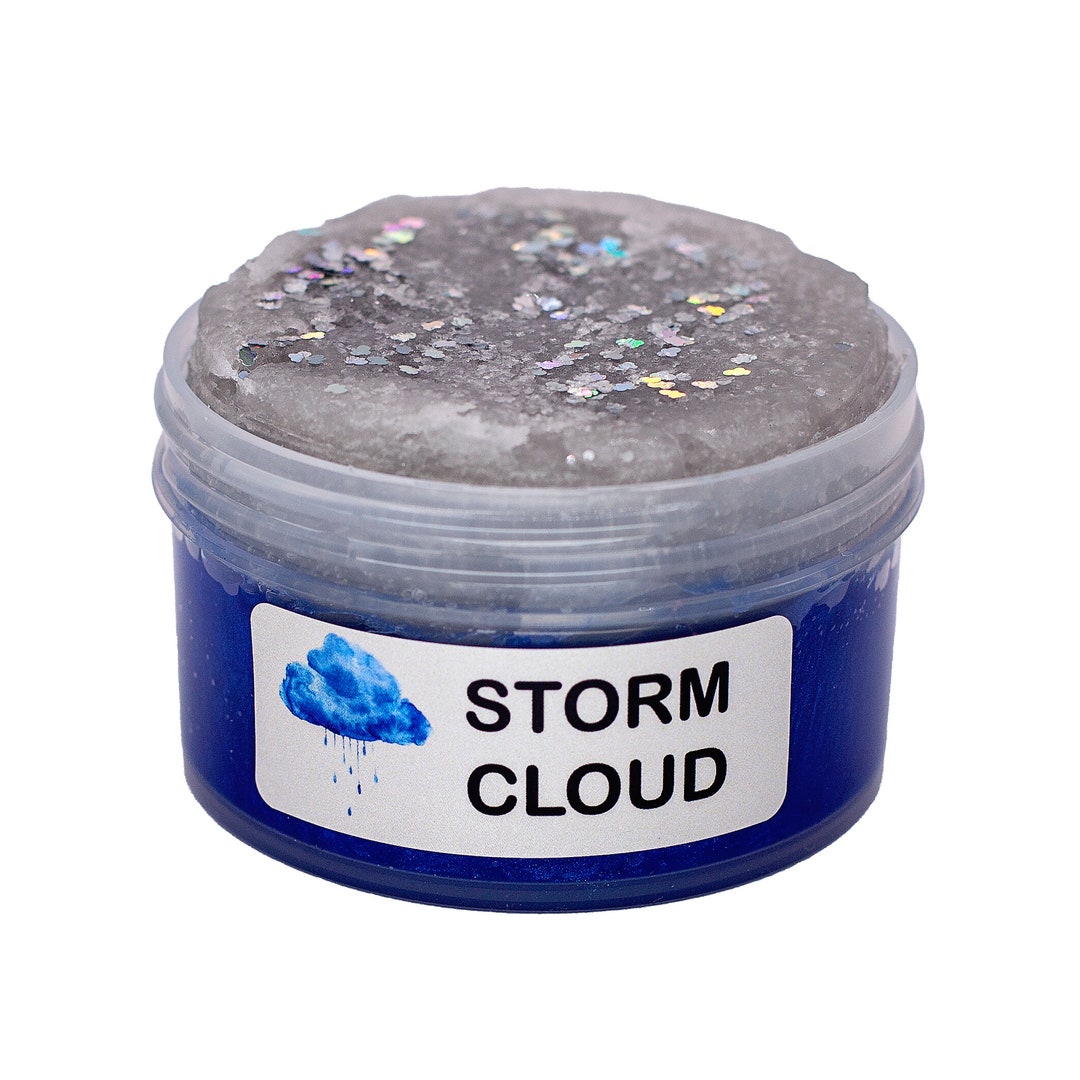 Storm Cloud Slime, Icee Float Slime, Coated Clear Slime, Smells Like ...