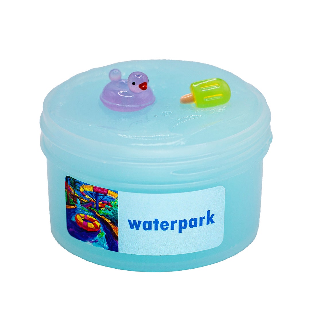 Waterpark Themed Slime, Coated Jelly Slime, Scented Just Like a ...