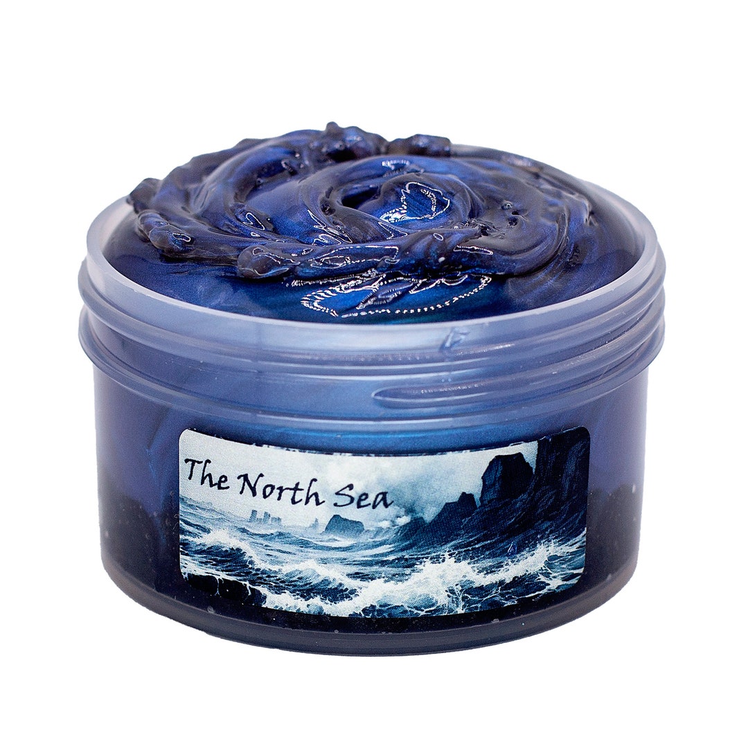 North Sea Slime, Inspired by North Sea Tok Trend, Coated Clear Slime ...