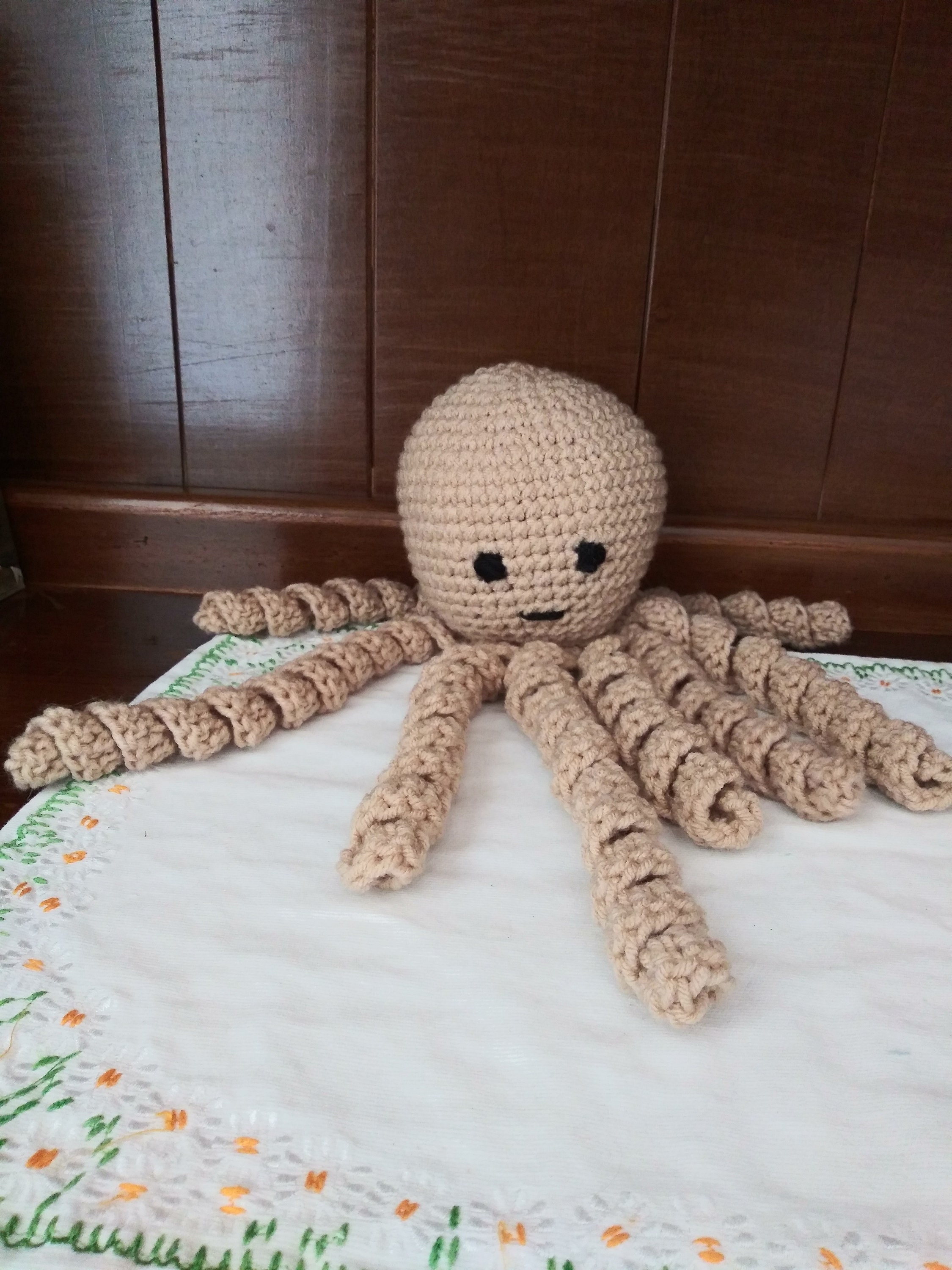 Octopus Plush Octopus Amigurumi Handmade Crochet Octopus Gift Ready to ...