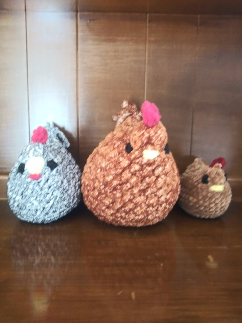 Etta the Hen Crochet Pattern: Kawaii Amigurumi Plush (PDF) - Etsy
