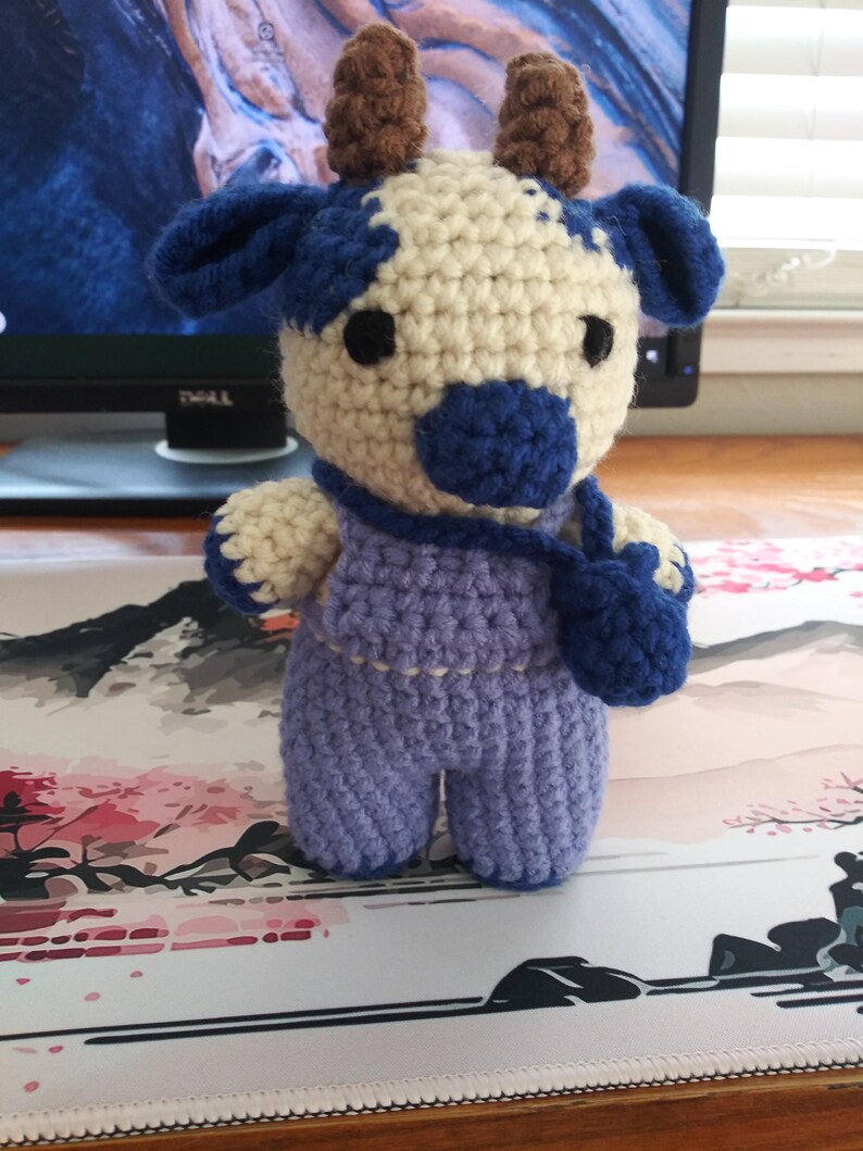 Amigurumi Cow Crochet Pattern: Plush Toy (PDF Pattern) - Etsy