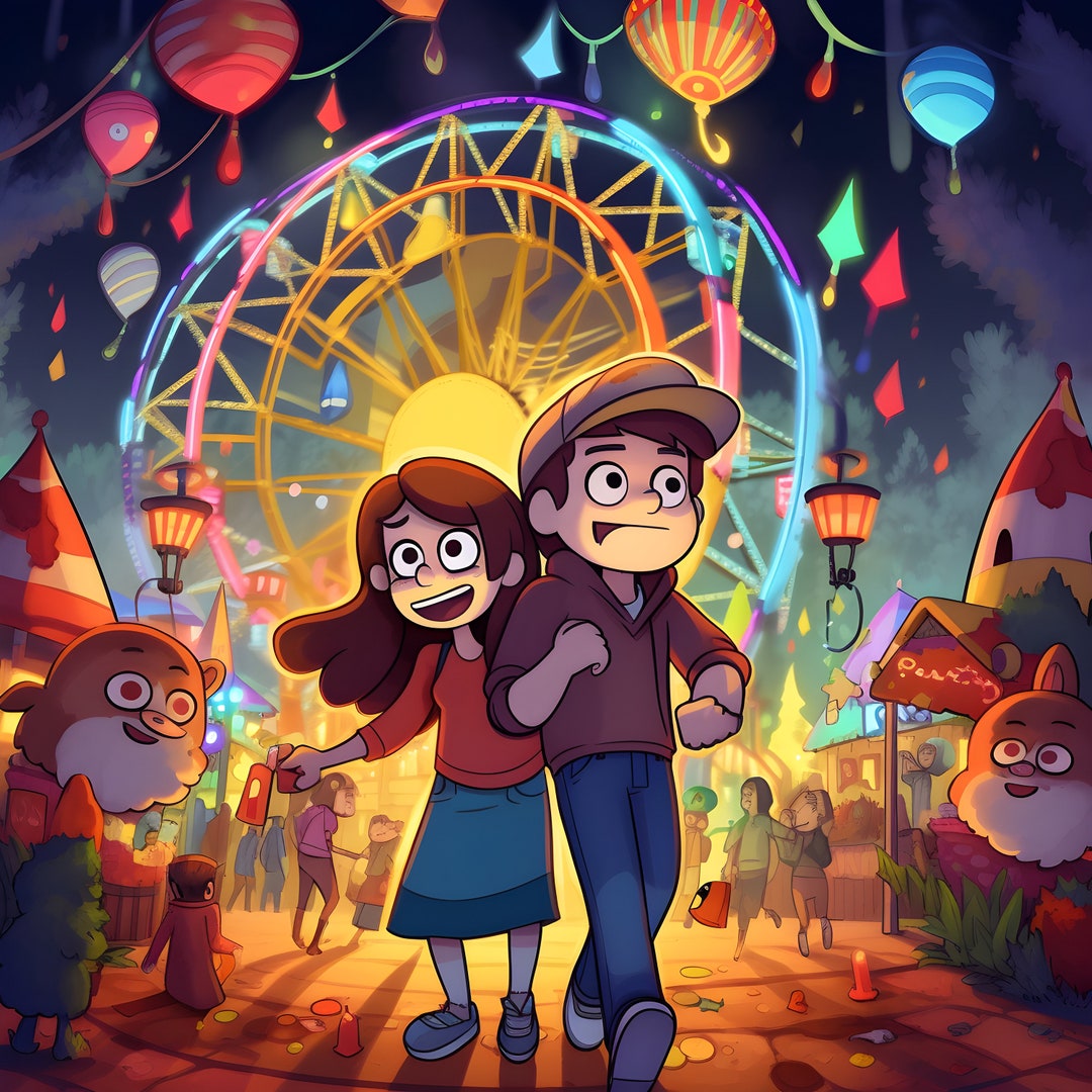 Gravity Falls Print - Etsy