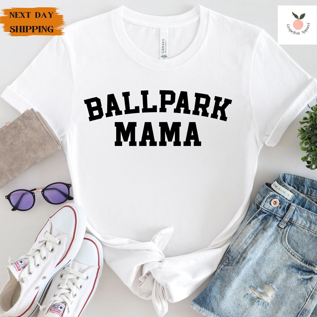 Ballpark Mama Shirt Ballpark Mom Teeball Mom Shirt Mom Squad Softball ...