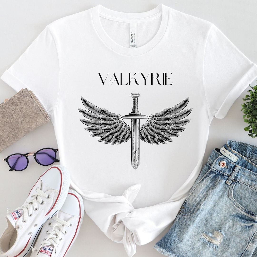 Train Like A Valkyrie Shirt, Valkyrie Lover Shirts, Bookish T-shirt ...