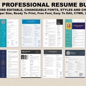 Resume Template and Selection Criteria - Etsy